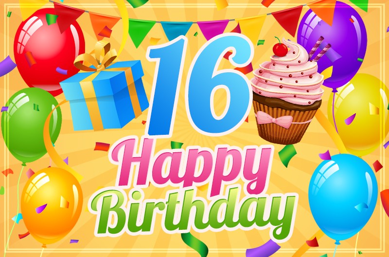 Happy 16th Birthday Images